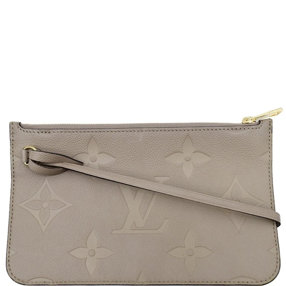 Louis Vuitton | Bags | Louis Vuitton Neverfull Pochette Embossed ...